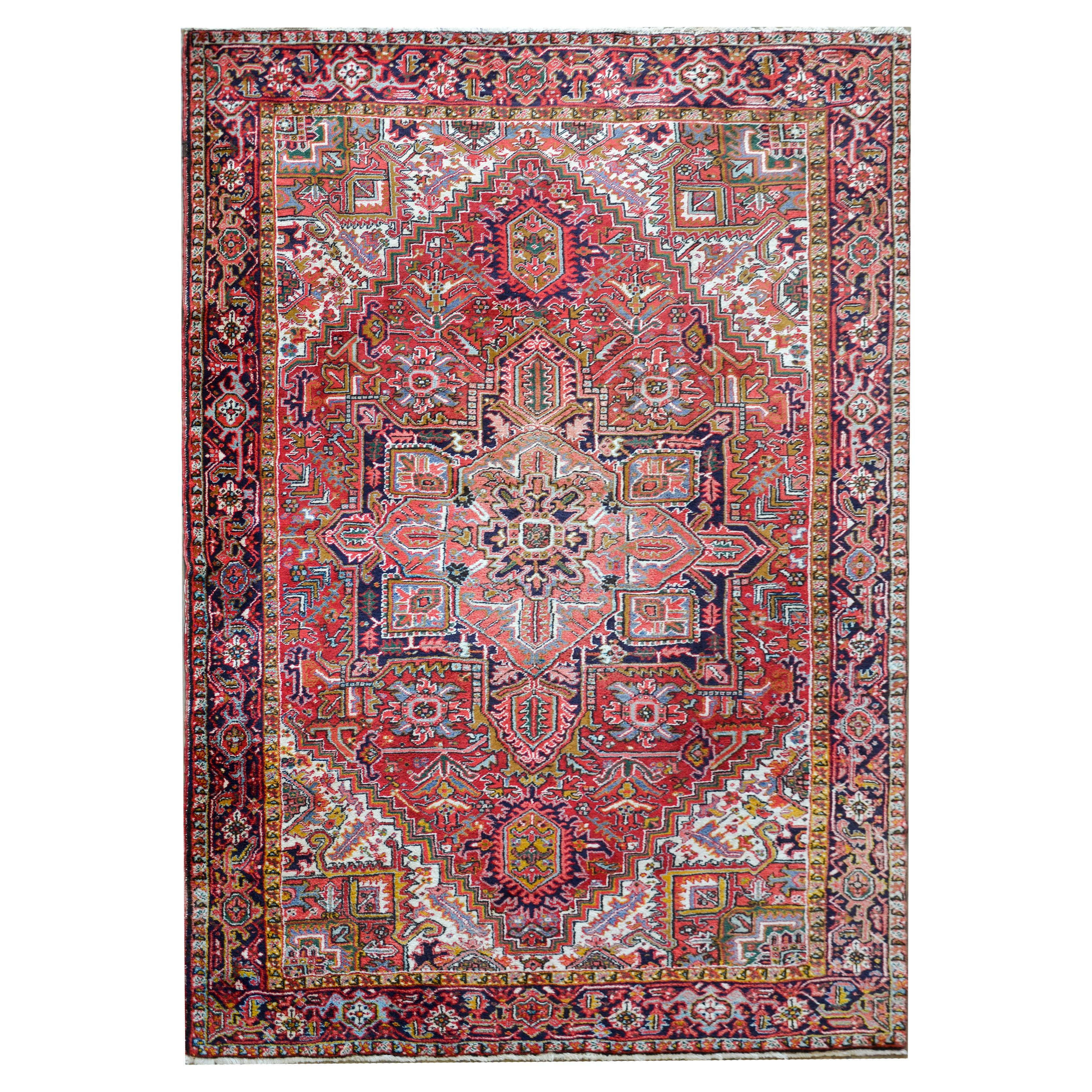 Mid-Century German Rug For Sale at 1stDibs