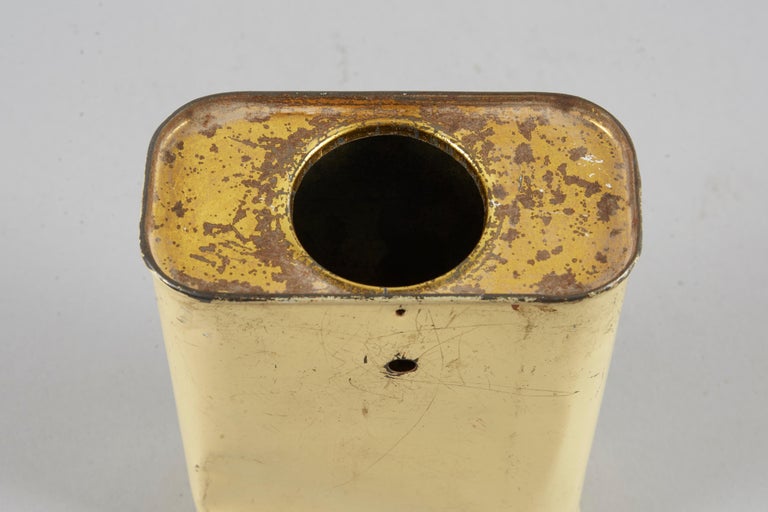Mid-20th Century Israeli Tin Charity Box at 1stDibs
