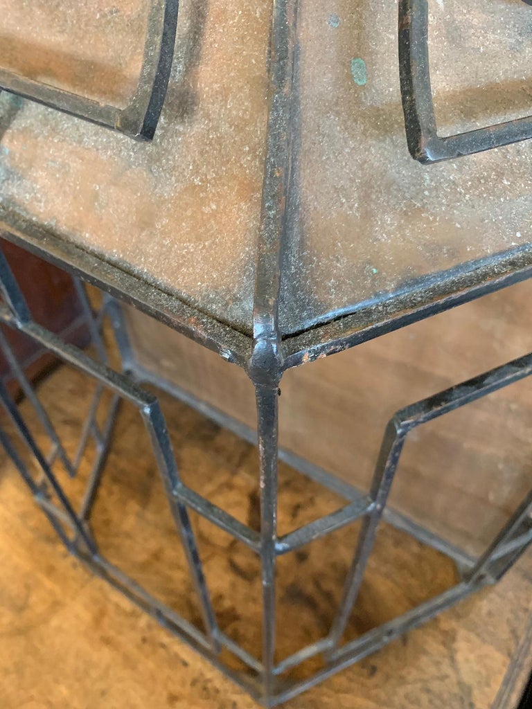 Mid-20th Century Italian Large Iron and Copper Wall Bracket For Sale at ...