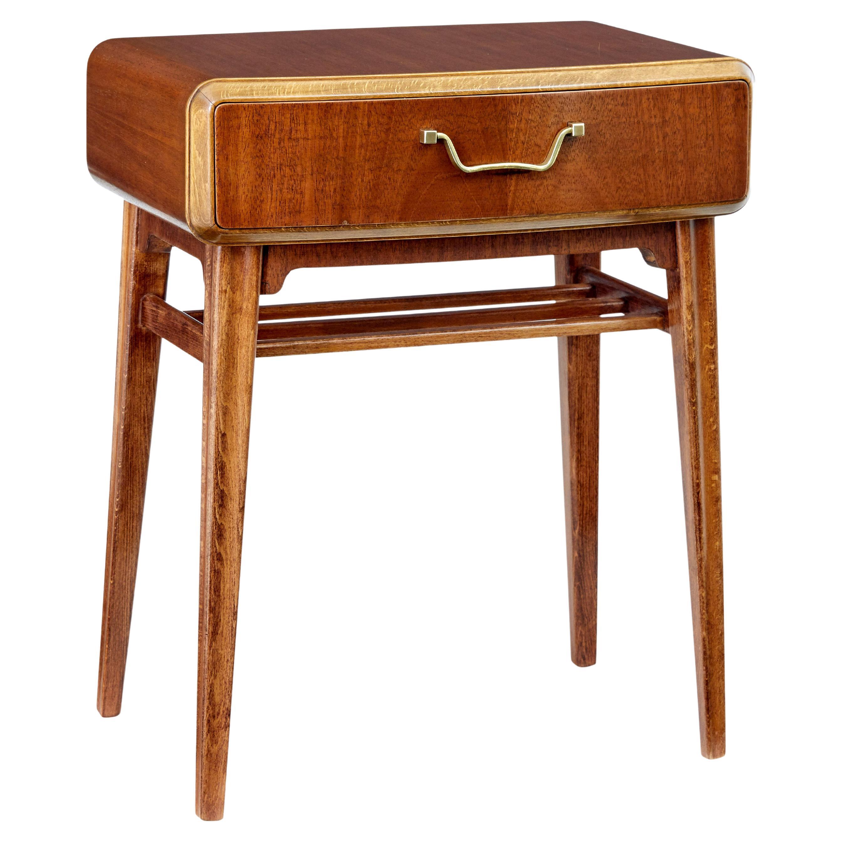 Pair of Mid-20th Century Teak Bedside Tables by Carlstrom and Co. For ...