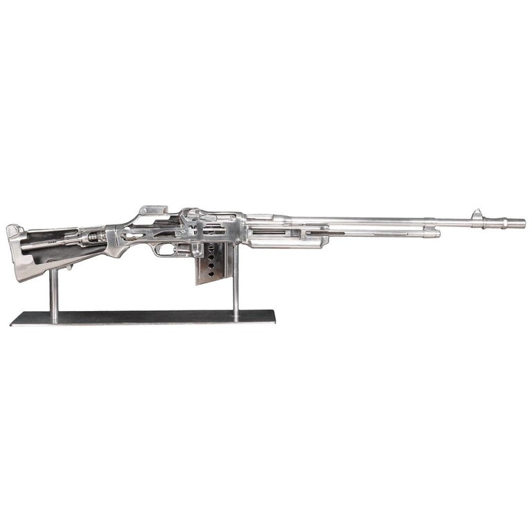 Mid-20th Century Massive Browning Automatic Training Rifle, USA at 1stDibs