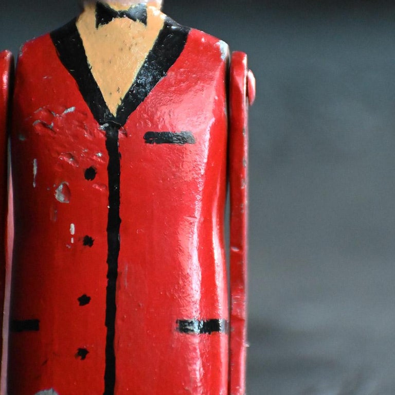 Mid-20th Century Metal Jumping Jigger Toy For Sale at 1stDibs