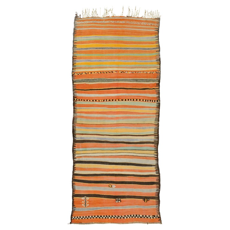 Mid-20th Century Moroccan Kilim For Sale at 1stDibs