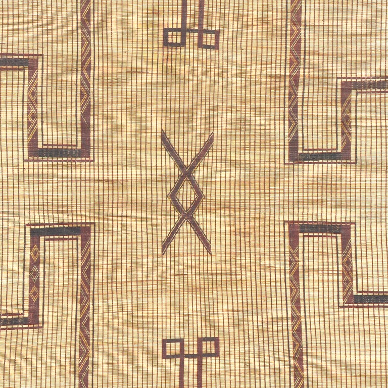 Mid-20th Century Moroccan Tuareg Mat For Sale at 1stDibs