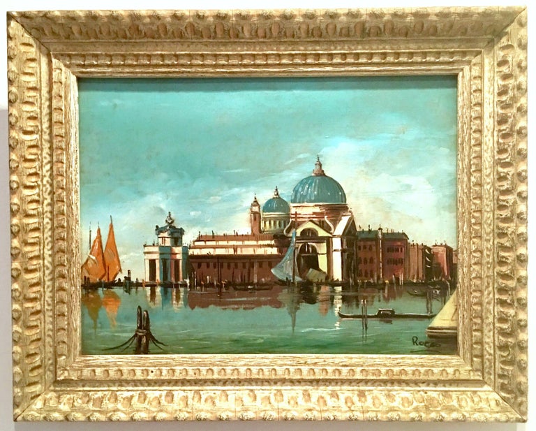 Mid-20th Century Original Oil on Canvas Painting By, Rocco at 1stDibs ...