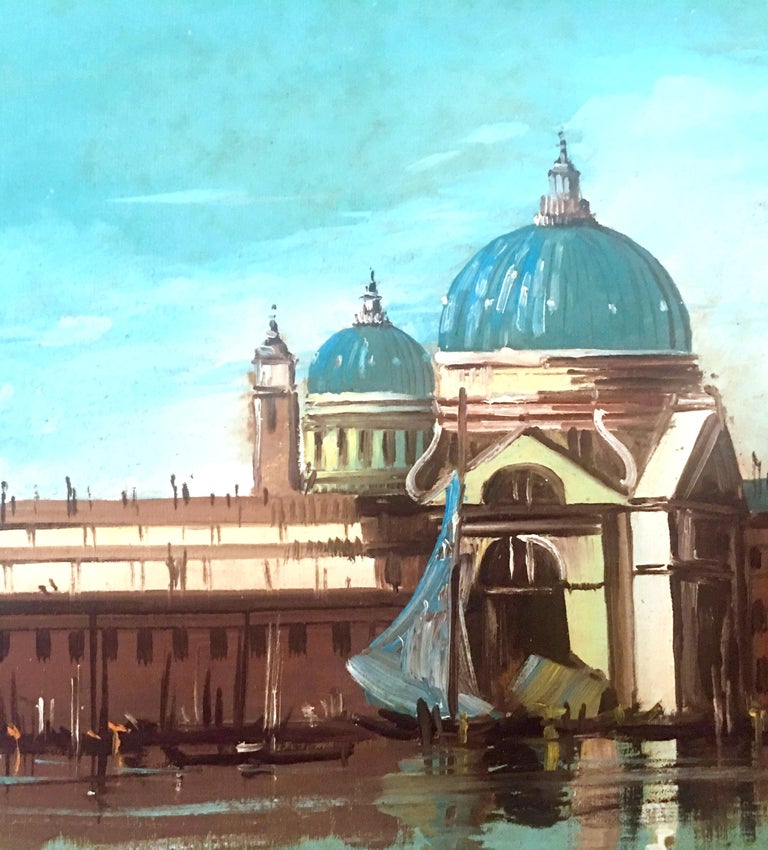 Mid-20th Century Original Oil on Canvas Painting By, Rocco at 1stDibs ...