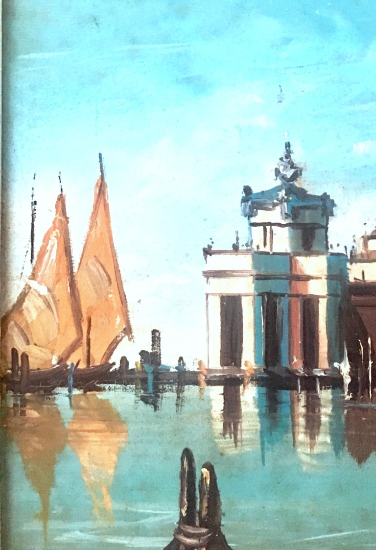 Mid-20th Century Original Oil on Canvas Painting By, Rocco at 1stDibs ...