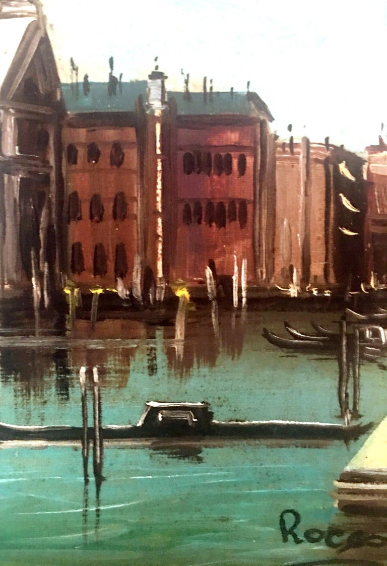 Mid-20th Century Original Oil on Canvas Painting By, Rocco at 1stDibs ...