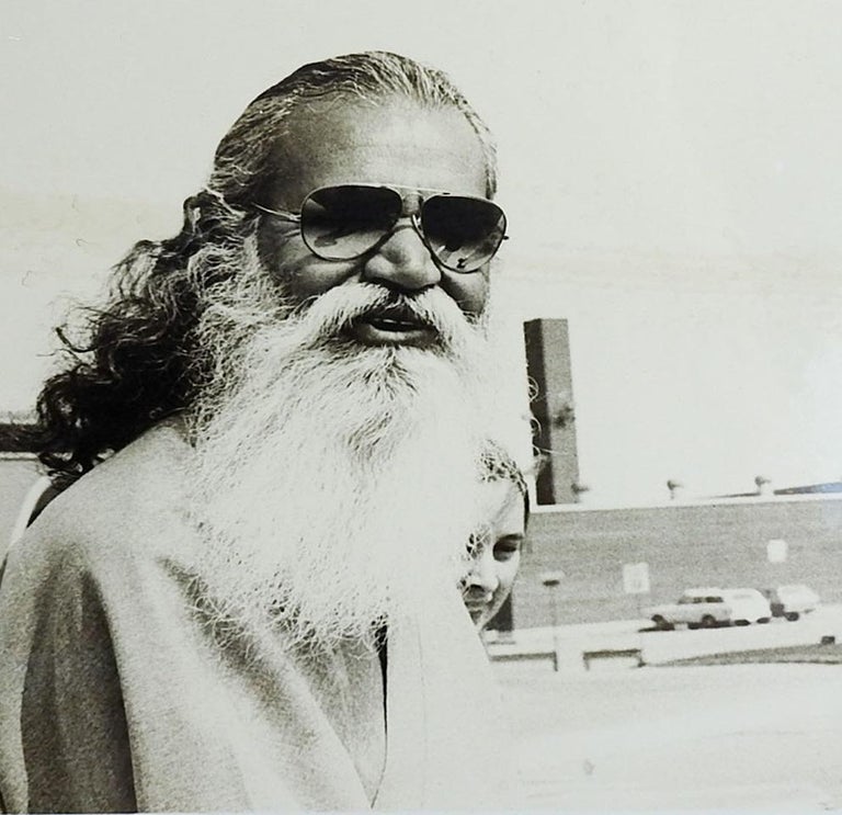 Mid-20th Century Photograph of Yogi in Ray Bans For Sale at 1stDibs