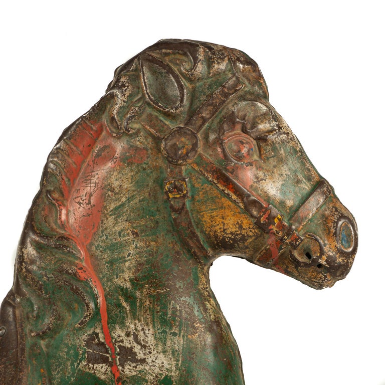 Mid 20th Century Pressed Steel Hobby Horse, Western Mexico For Sale at ...