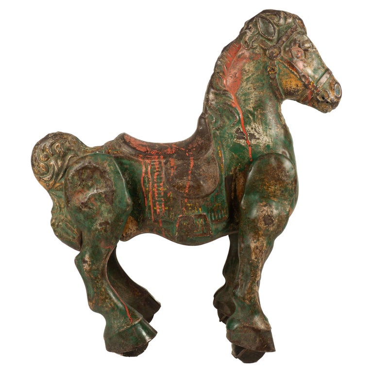 Mid 20th Century Pressed Steel Hobby Horse, Western Mexico For Sale at ...