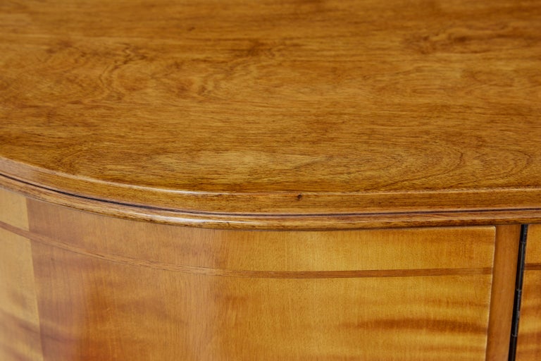 Mid-20th Century Scandinavian Birch and Walnut Sideboard For Sale at ...