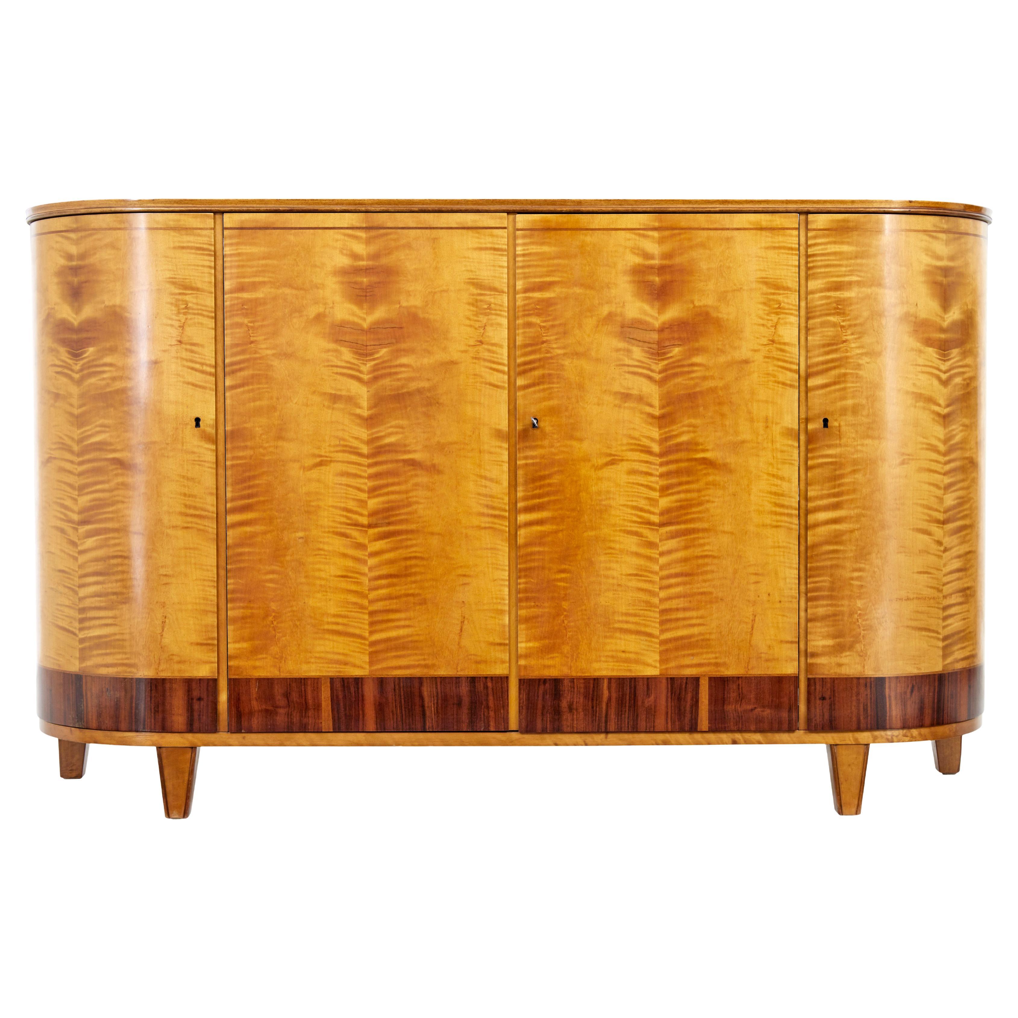 20th Century Art Deco Birch Sideboard at 1stDibs