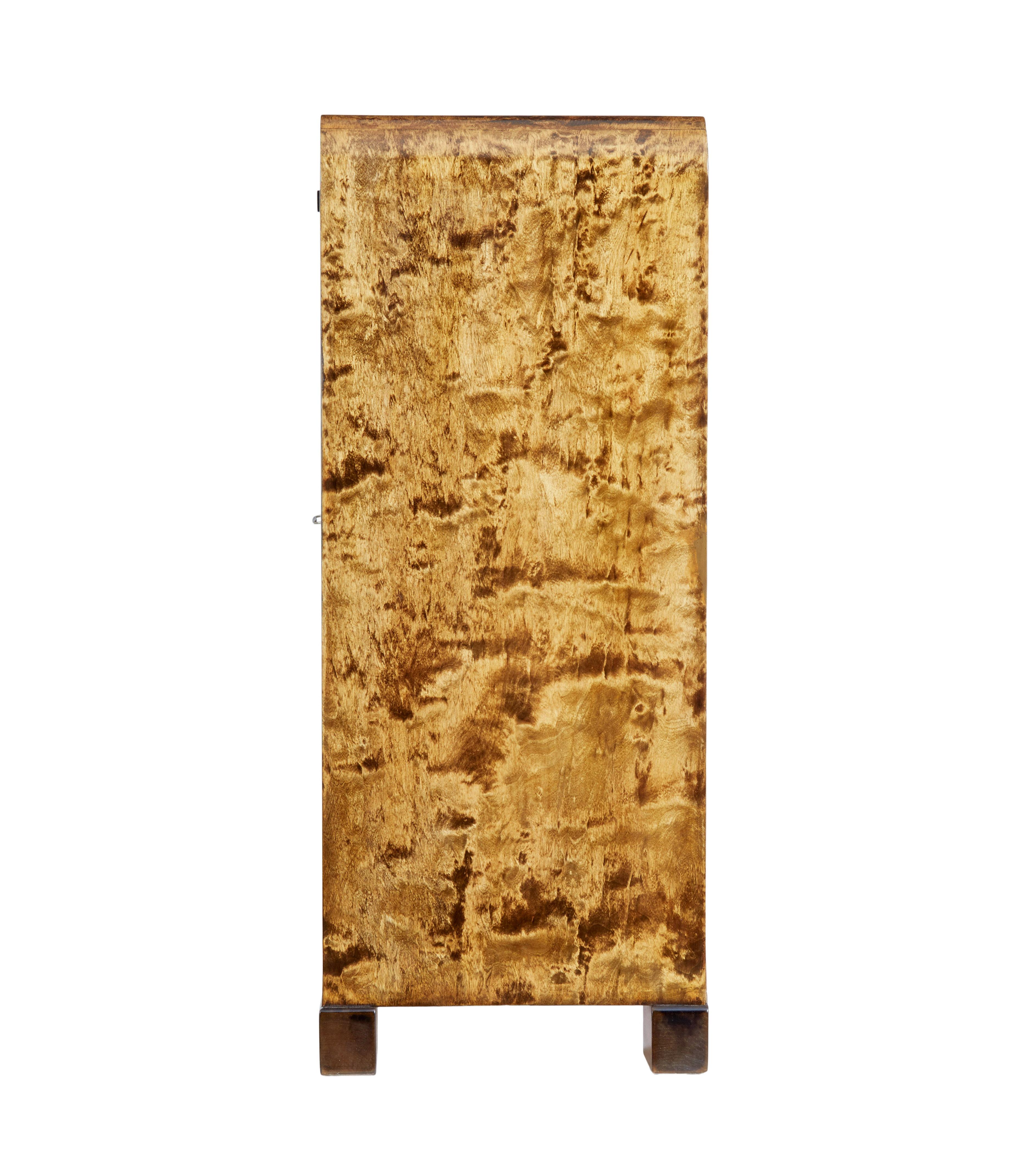 Mid-20th Century Scandinavian Birch Bookcase by Smf Bodafors For Sale ...