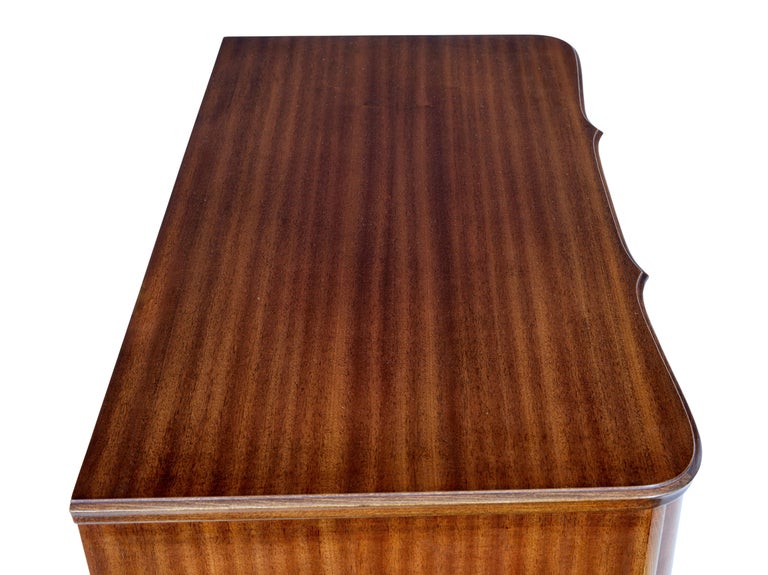 Mid-20th Century Scandinavian Teak Chest of Drawers For Sale at 1stDibs