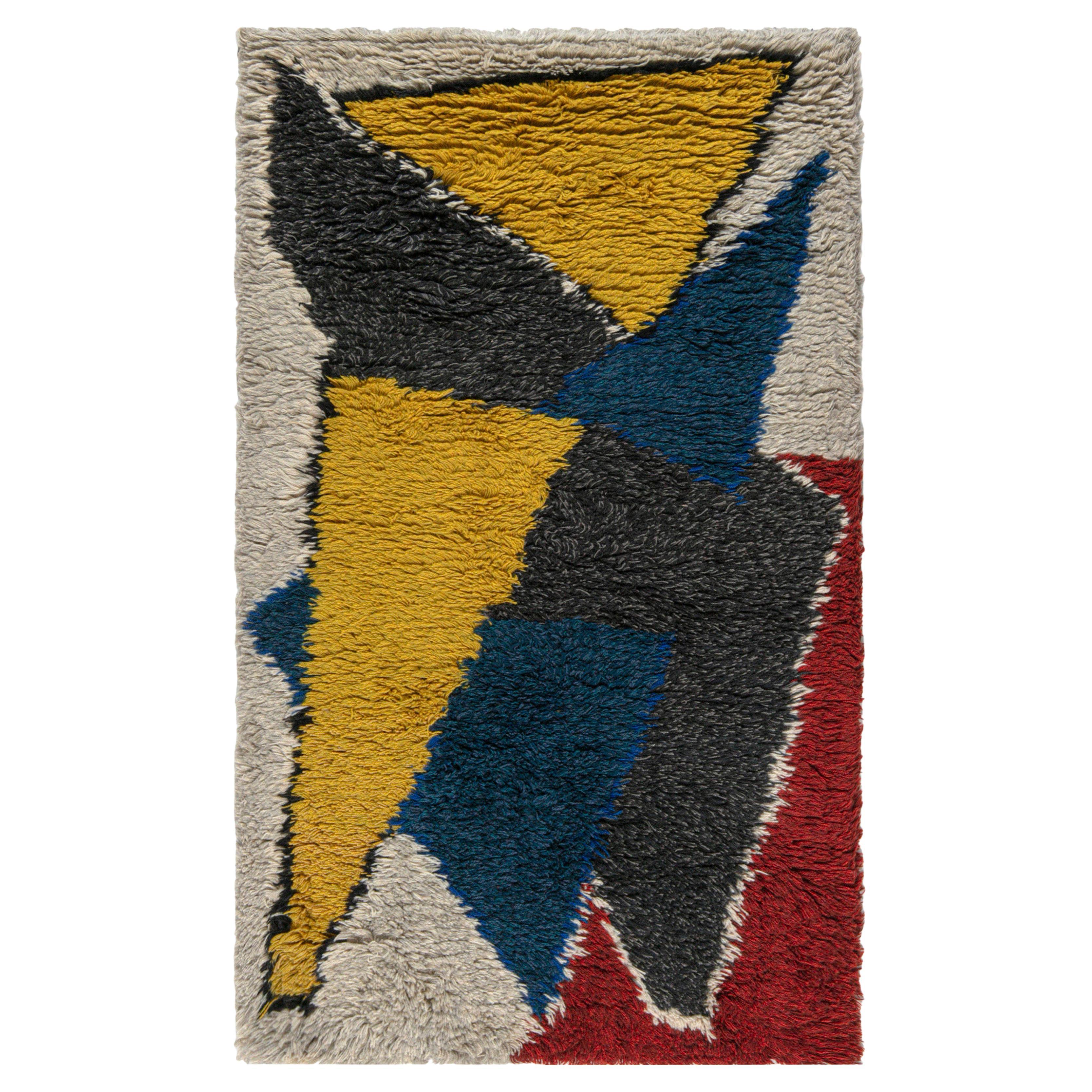 Mid-20th Century Scandinavian Handmade Wool Rug by Doris Leslie Blau ...