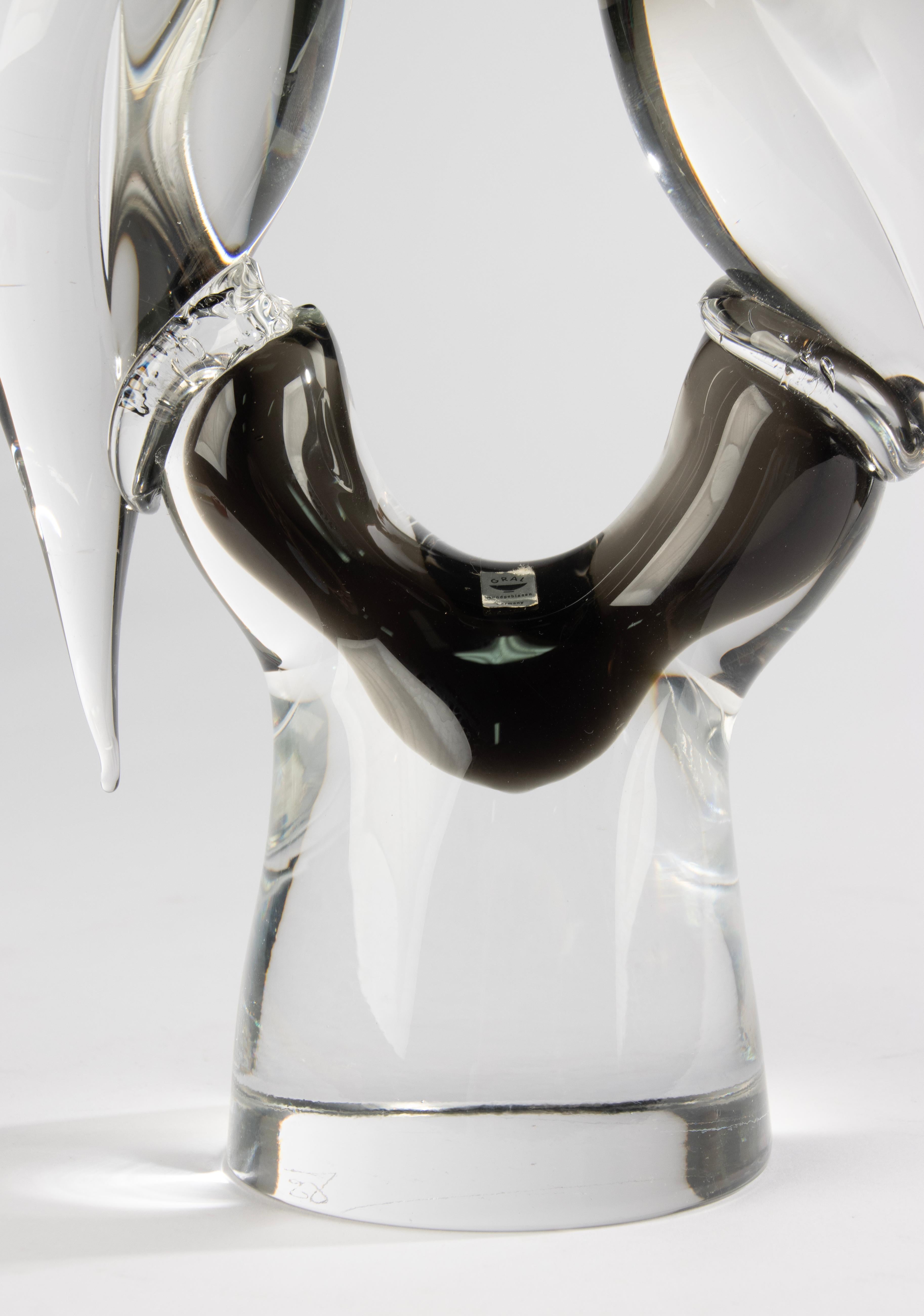 Mid-20th Century Sculpture - Livio Seguso for Gral Glass - Stylized ...