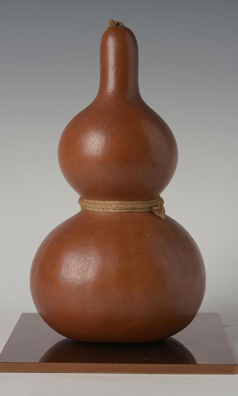 Mid-20th Century, Showa, Japanese Gourd Sake Bottle For Sale at 1stDibs