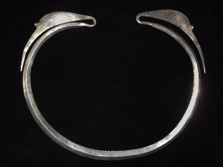 Mid-20th Century Silver Neck-Ring, Yao or Hmong Ethnic Group of ...