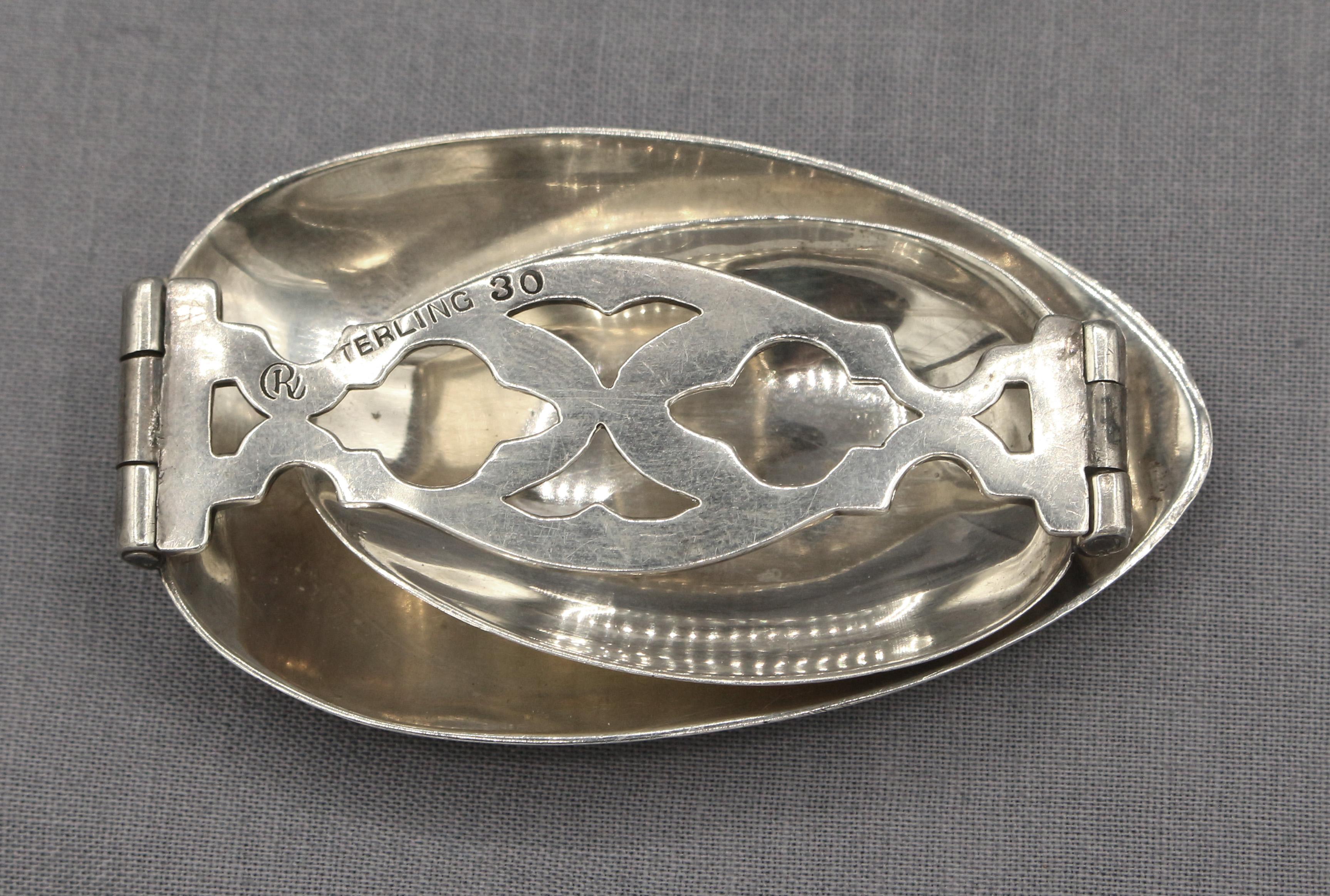 Mid-20th Century Sterling Silver Medicine Spoon Set For Sale at 1stDibs