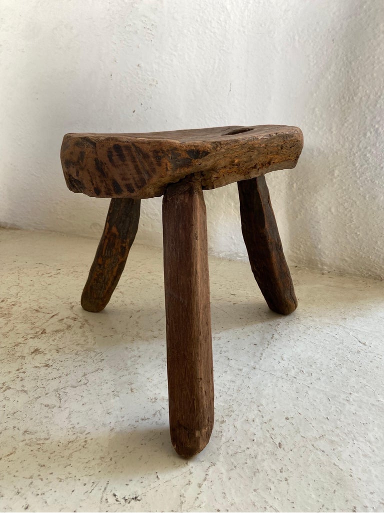 Mid 20th Century Stool From Mexico For Sale at 1stDibs