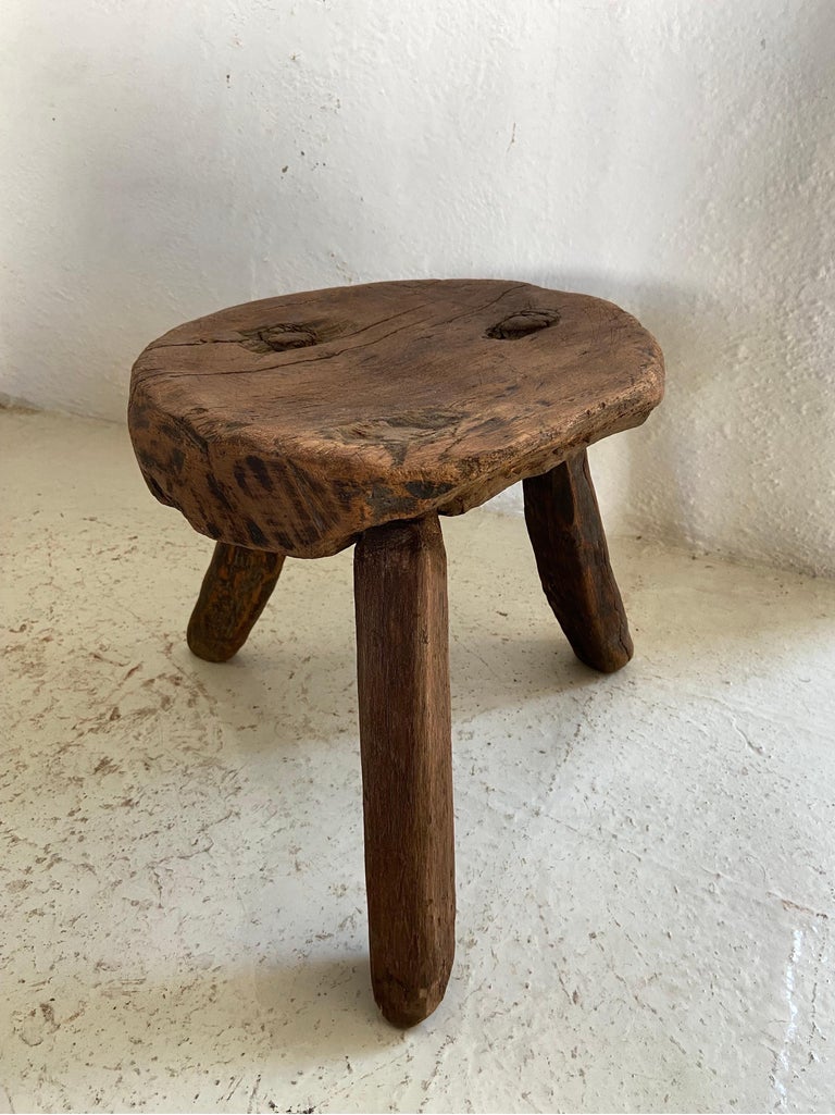 Mid 20th Century Stool From Mexico For Sale at 1stDibs