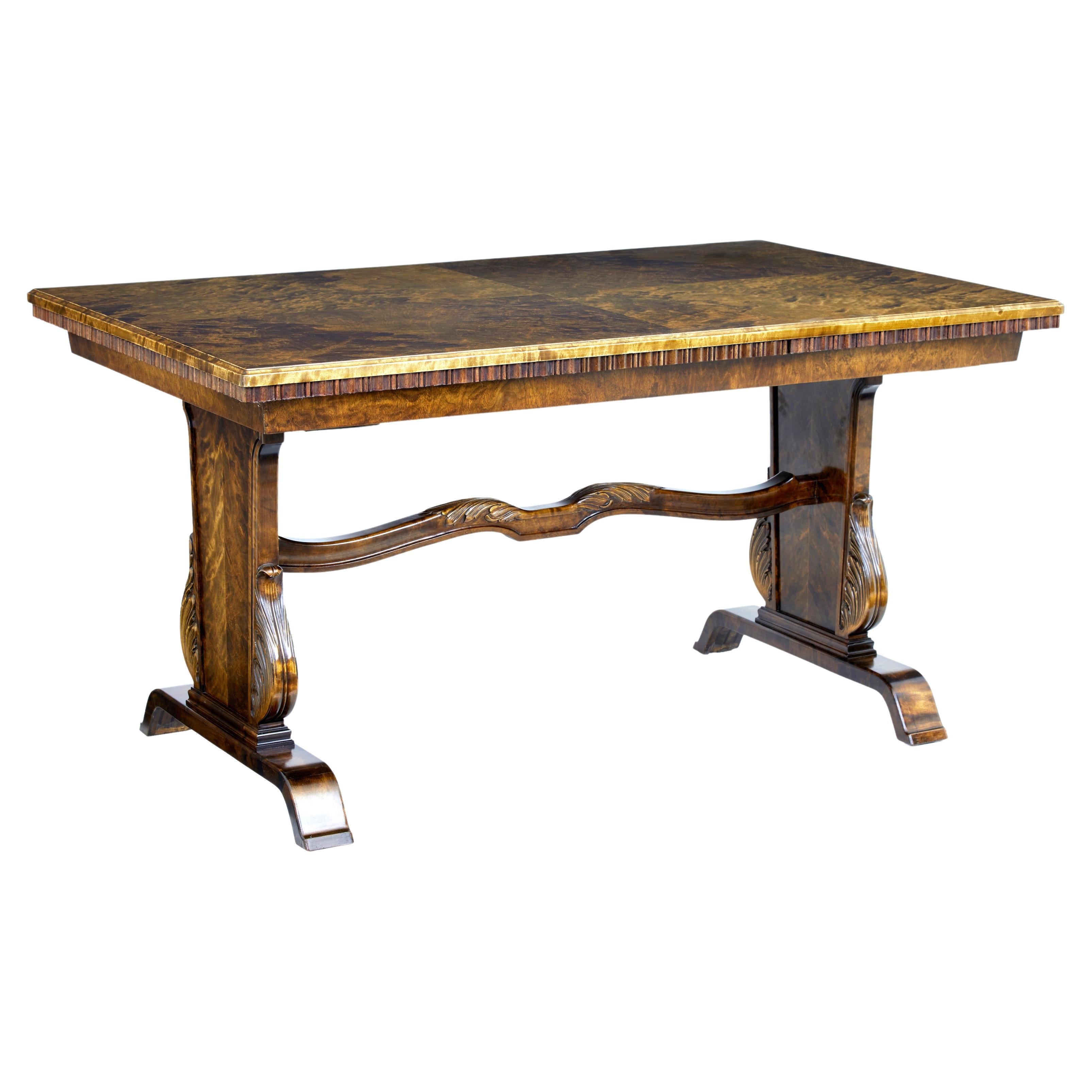 Mid-20th Century French Bronze Tree Sculpture Dining Table Base by J. A ...