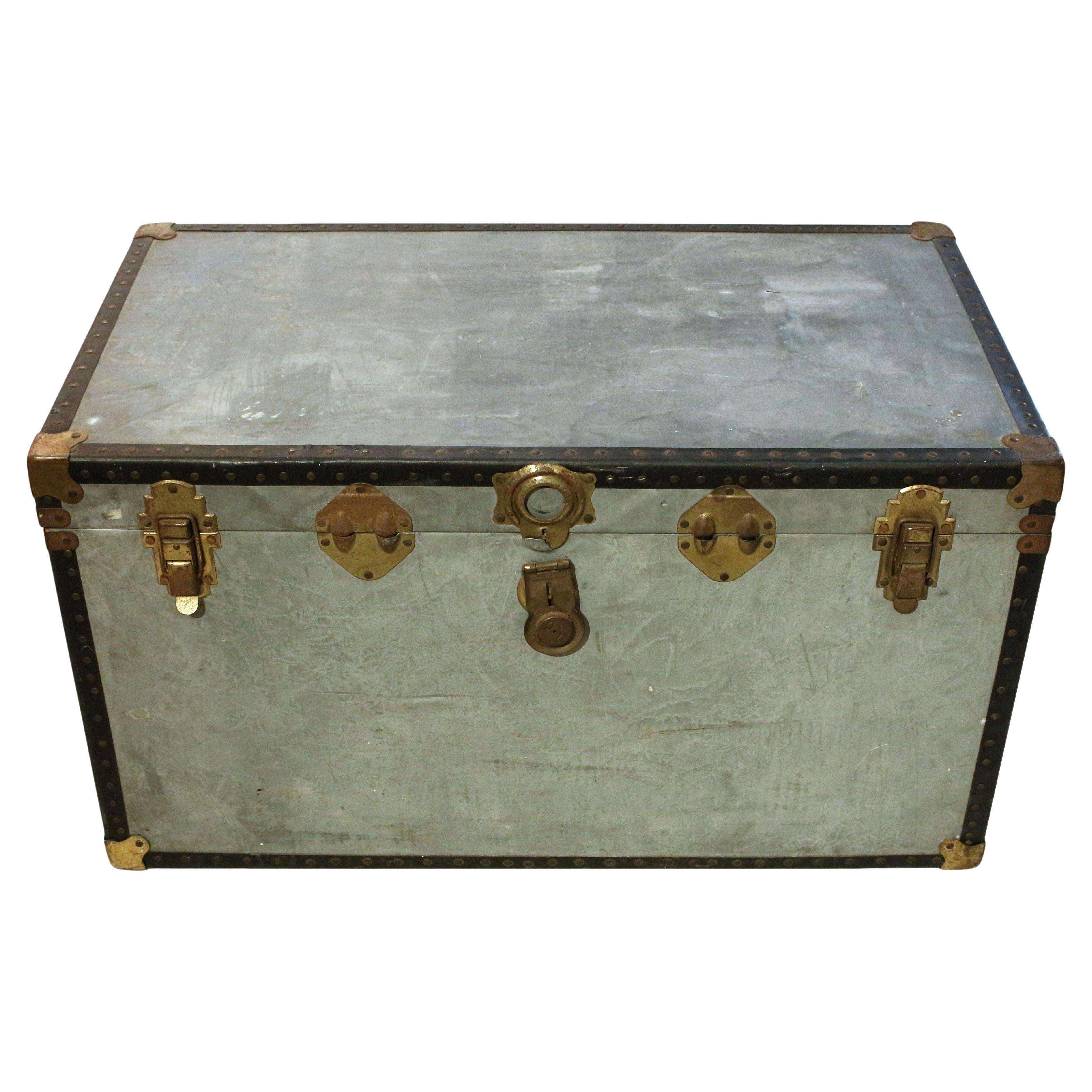 Early 20th Century Steamer Trunk Orient Express at 1stDibs