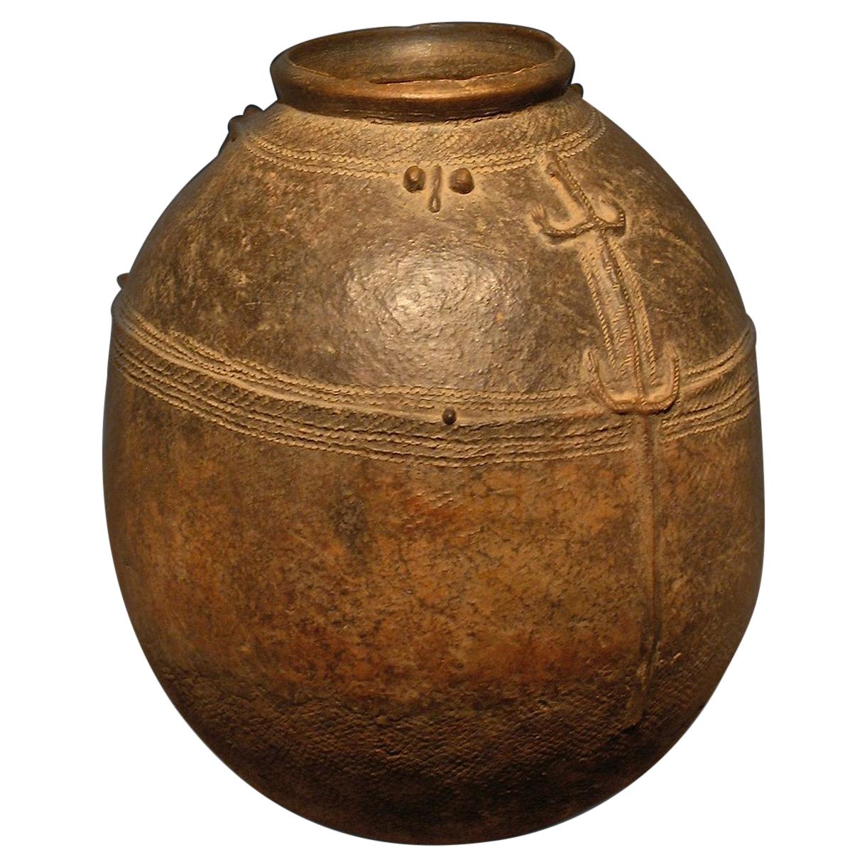 Mid-20th Century Tribal African Pot, Bamana Ritual Vessel, Mali For ...