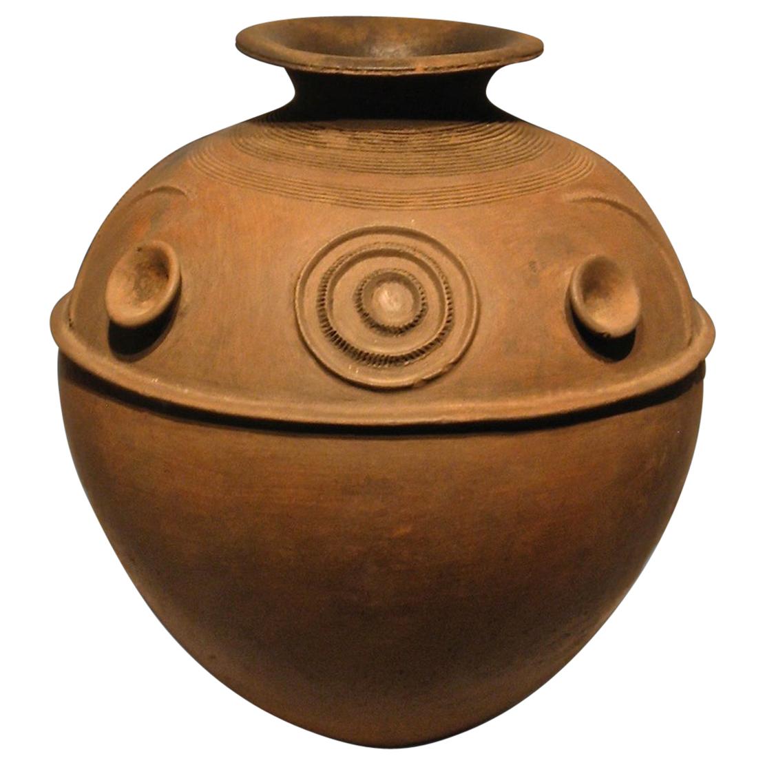 Mid-20th Century Tribal African Pot, Ibo Ritual Vessel, Nigeria For ...