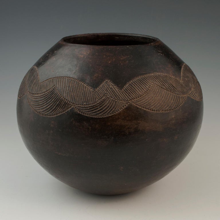 Mid-20th Century Tribal Ceramic Beer Pot, Zulu People, South Africa at ...