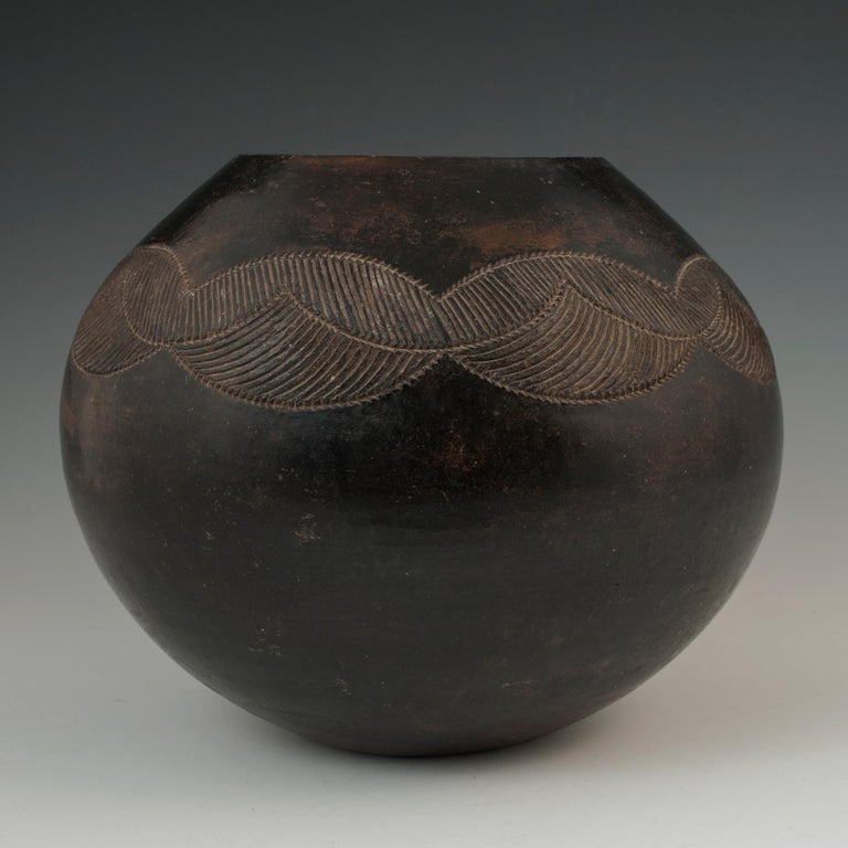 Mid-20th Century Tribal Ceramic Beer Pot, Zulu People, South Africa at ...