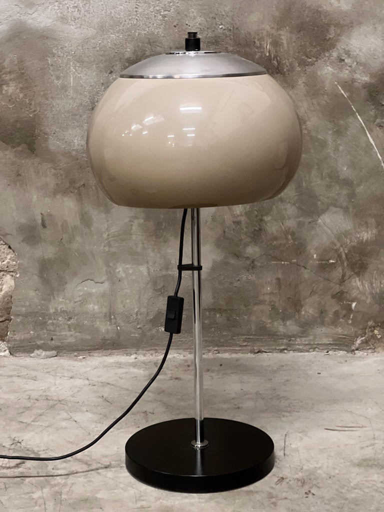 Mid-20th Century Vintage Dijkstra Mushroom Table Lamp For Sale at 1stDibs