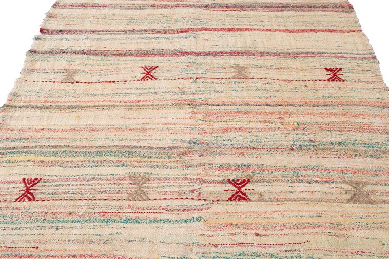 Mid-20th Century Vintage Kilim Wool Rug For Sale at 1stDibs