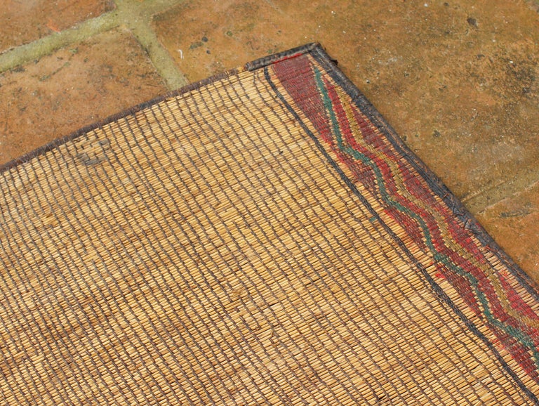 Mid-20th Century Vintage Moroccan Leather Tuareg Rug North Africa For ...