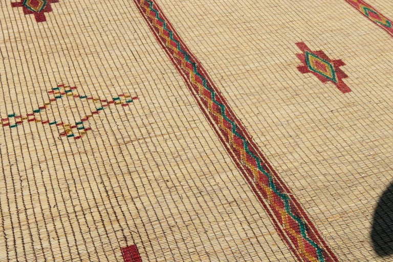 Mid-20th Century Vintage Moroccan Leather Tuareg Rug North Africa For ...