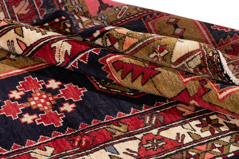 Mid-20th Century Vintage North West Persian Rug For Sale at 1stDibs
