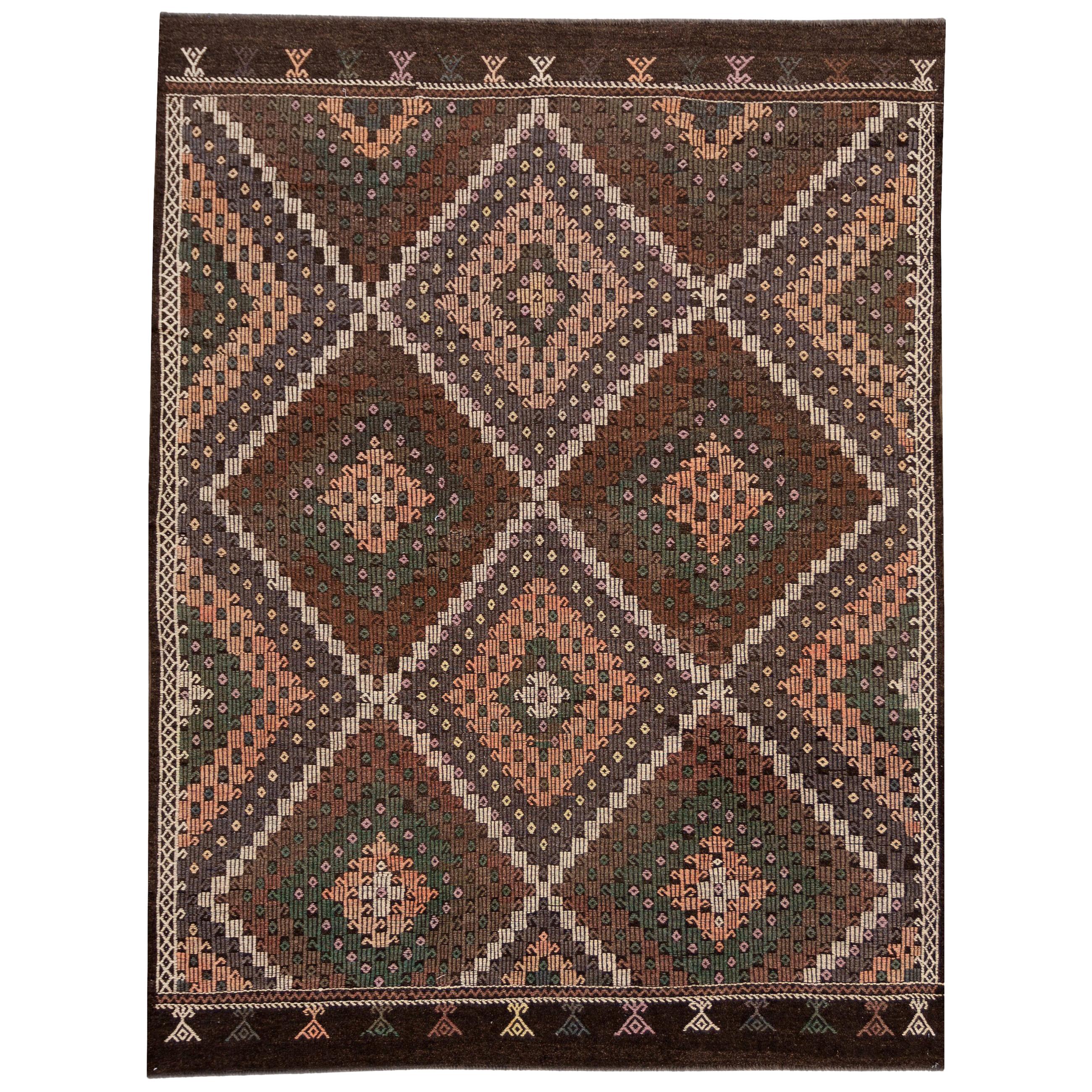 Antique Pesian, Soumak Rug For Sale at 1stdibs