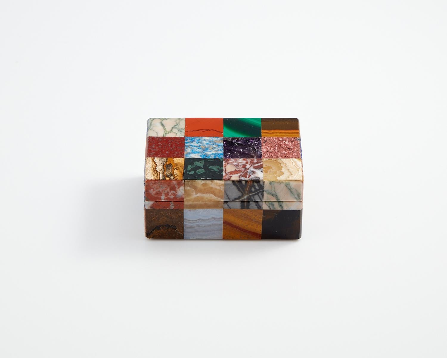 Mid 20th Century Vintage Stone Specimen Box Italy Circa 1960 For Sale ...