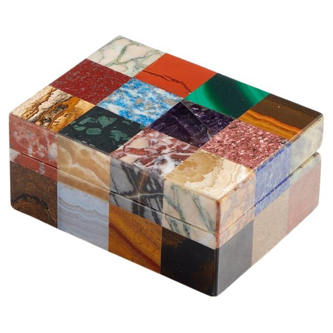 Mid 20th Century Vintage Stone Specimen Box Italy Circa 1960 For Sale ...
