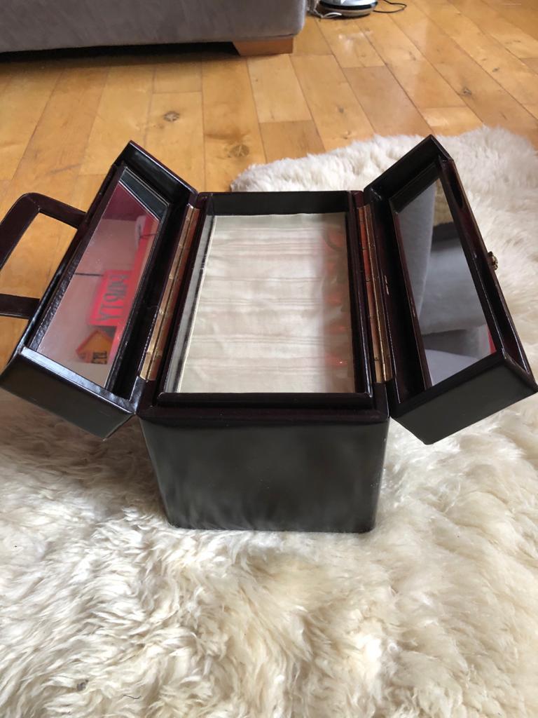Mid-20th Century Vintage Travelling Leather Vanity Case, 1960-1970 by ...
