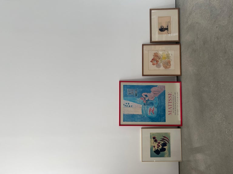 Mid 20th Century Watercolor Painting by Barbara Absu For Sale at 1stDibs