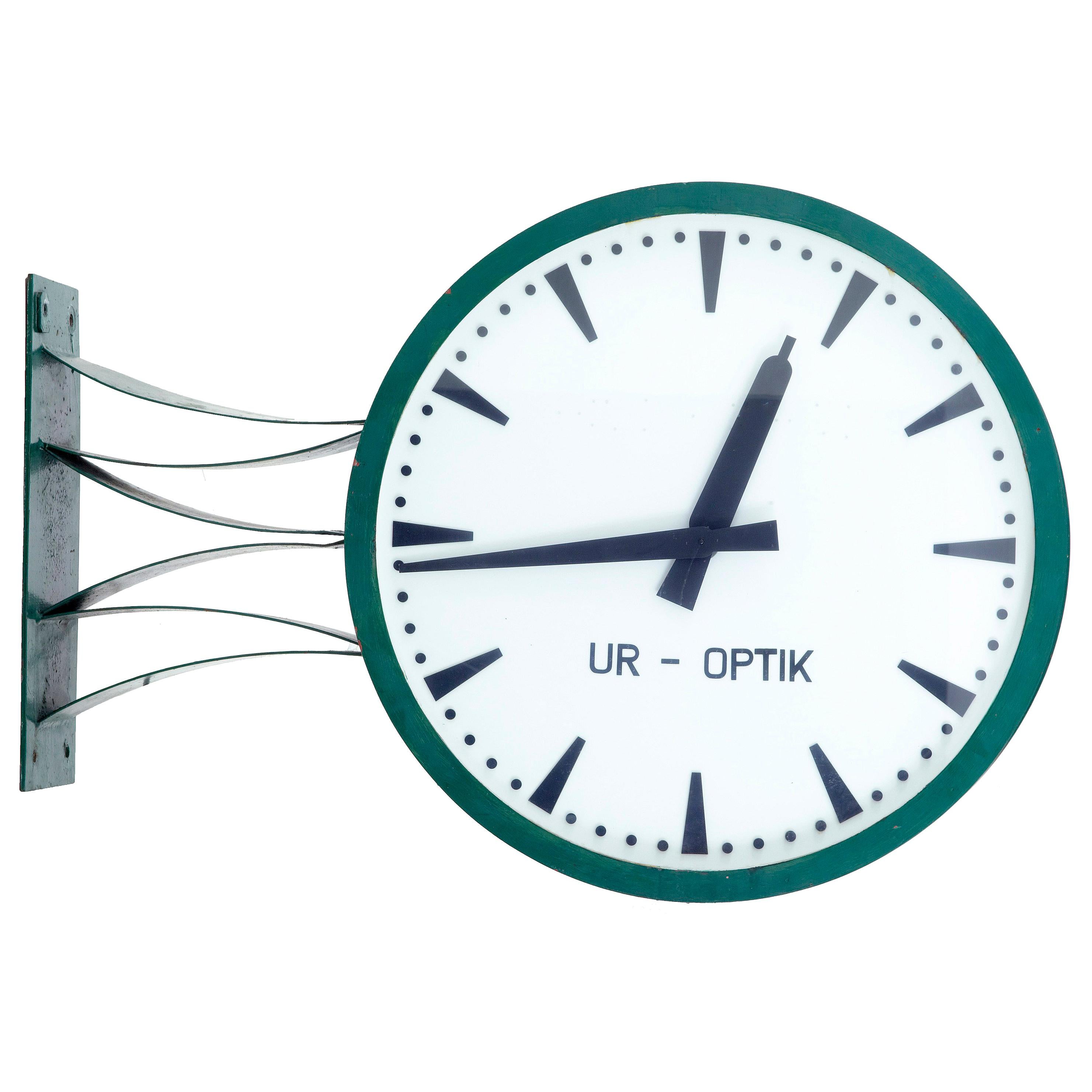 Early 20th Century French Chocolat Advertising Clock at 1stDibs