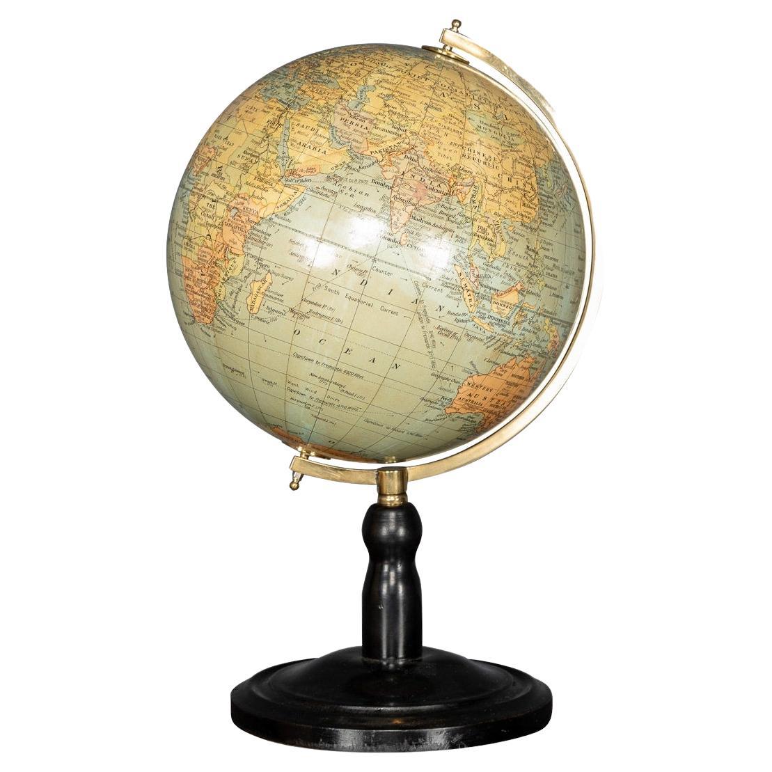 Mid 20Thc British 10" Terrestrial Globe, Geographia at 1stDibs