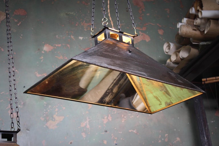 Light Efficiency Mirrored Industrial Haberdashery Lamps Pendants Lights ...