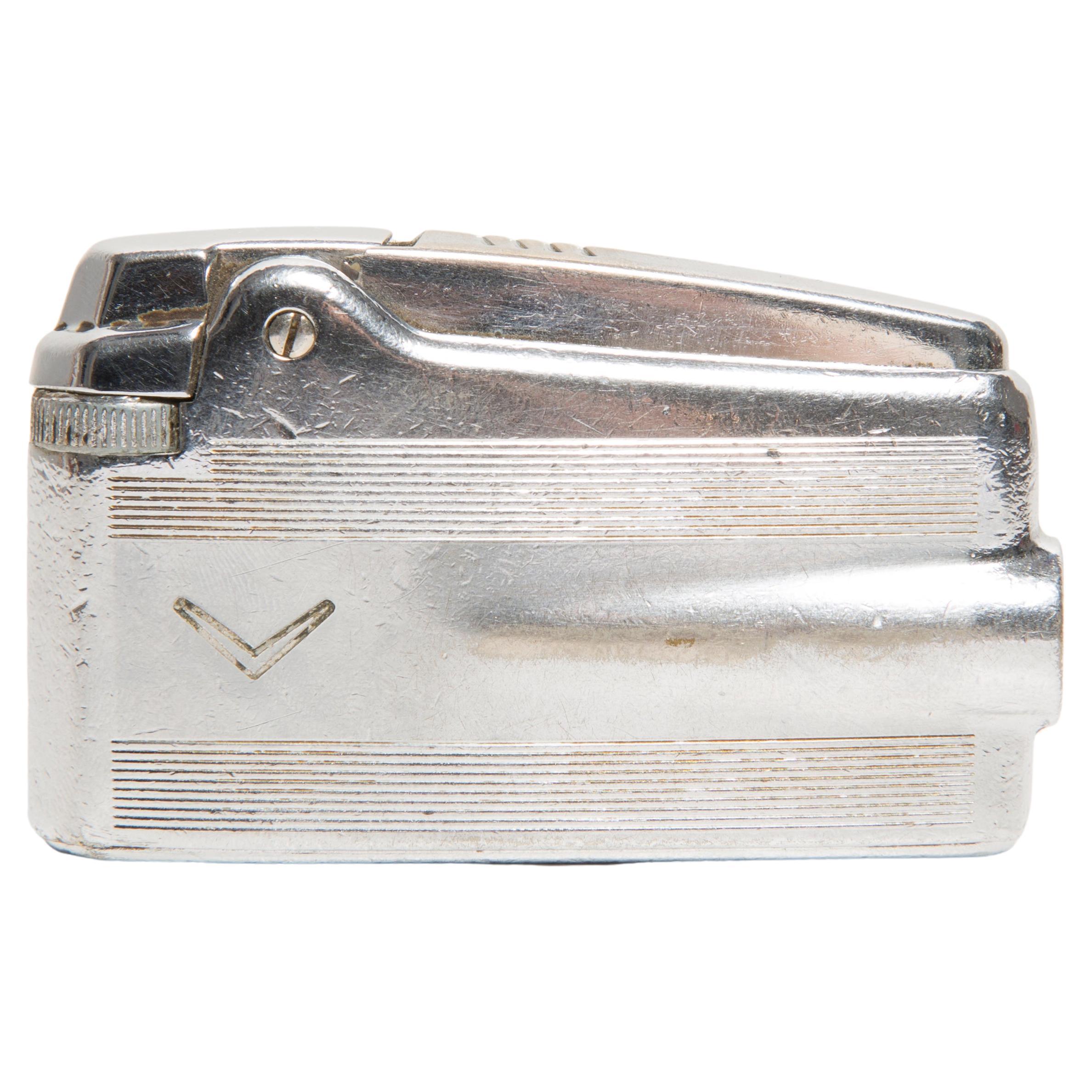 Mid Centrury Silver Lighter, 1970s at 1stDibs