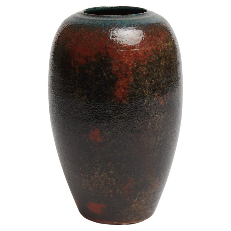 Mid-Century Vallauris Ceramic Vase For Sale at 1stDibs