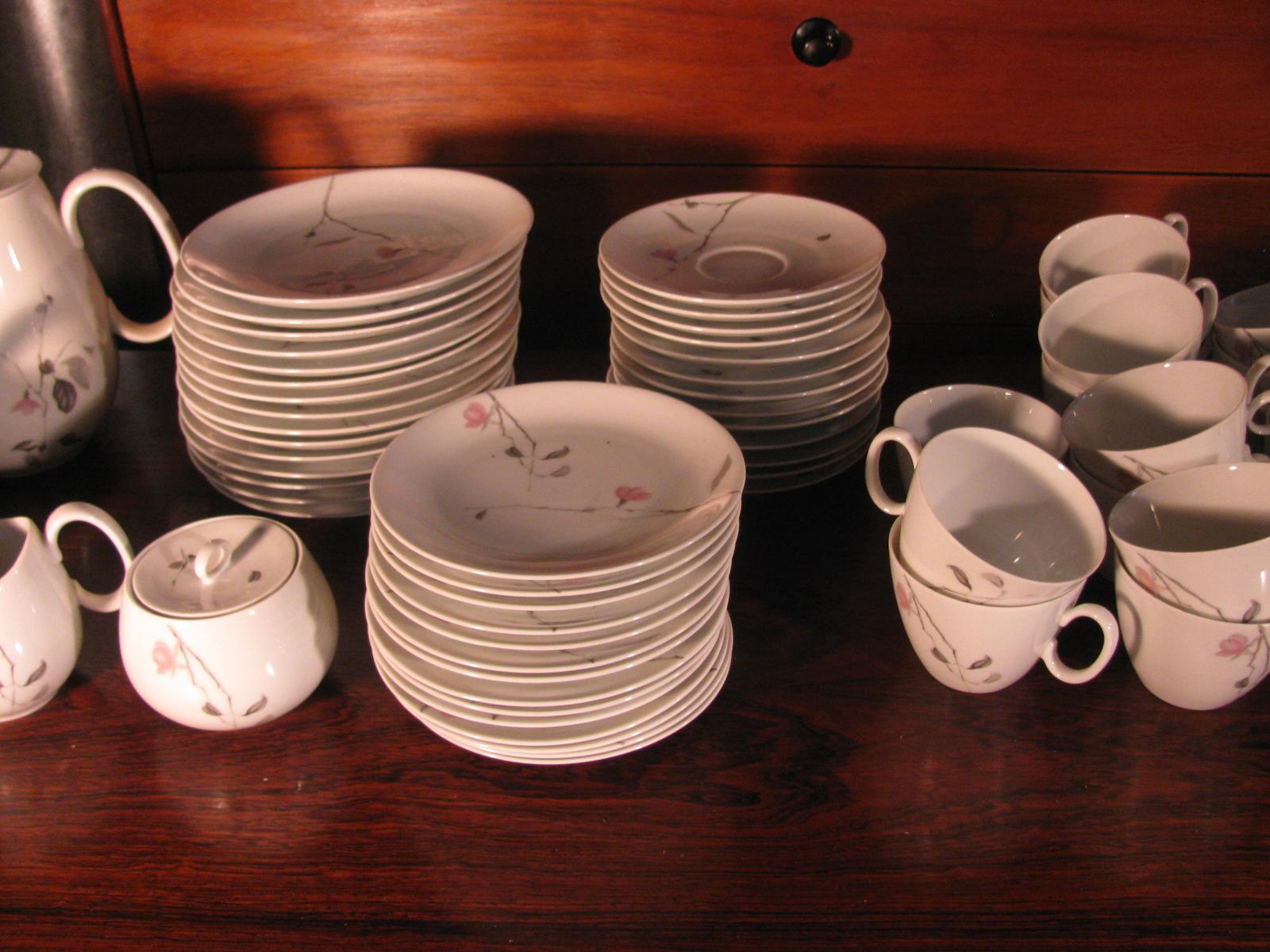 Mid Century Modern 125 Piece Dinner Set by Raymond Loewy for Rosenthal ...