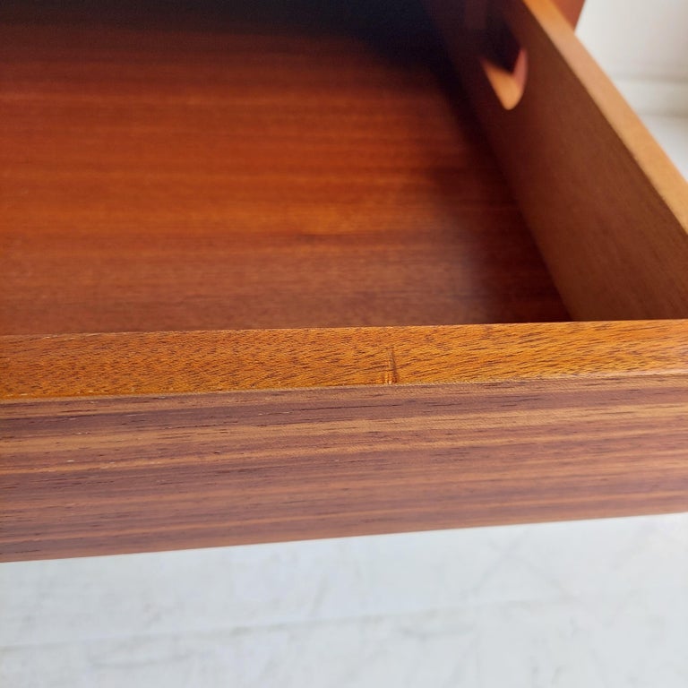 Midcentury 1960s Meredew Teak Side Coffee Table with Drawer/Serving ...