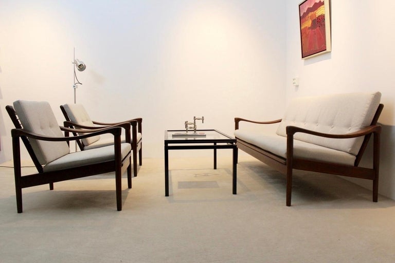 Mid Century 3-seat Sofa by De Ster Gelderland, Holland For Sale at 1stDibs